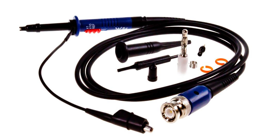 «PeakTech® P TK-100» Oscilloscope probe, 100 MHz, 10:1/1:1 | P TK-100