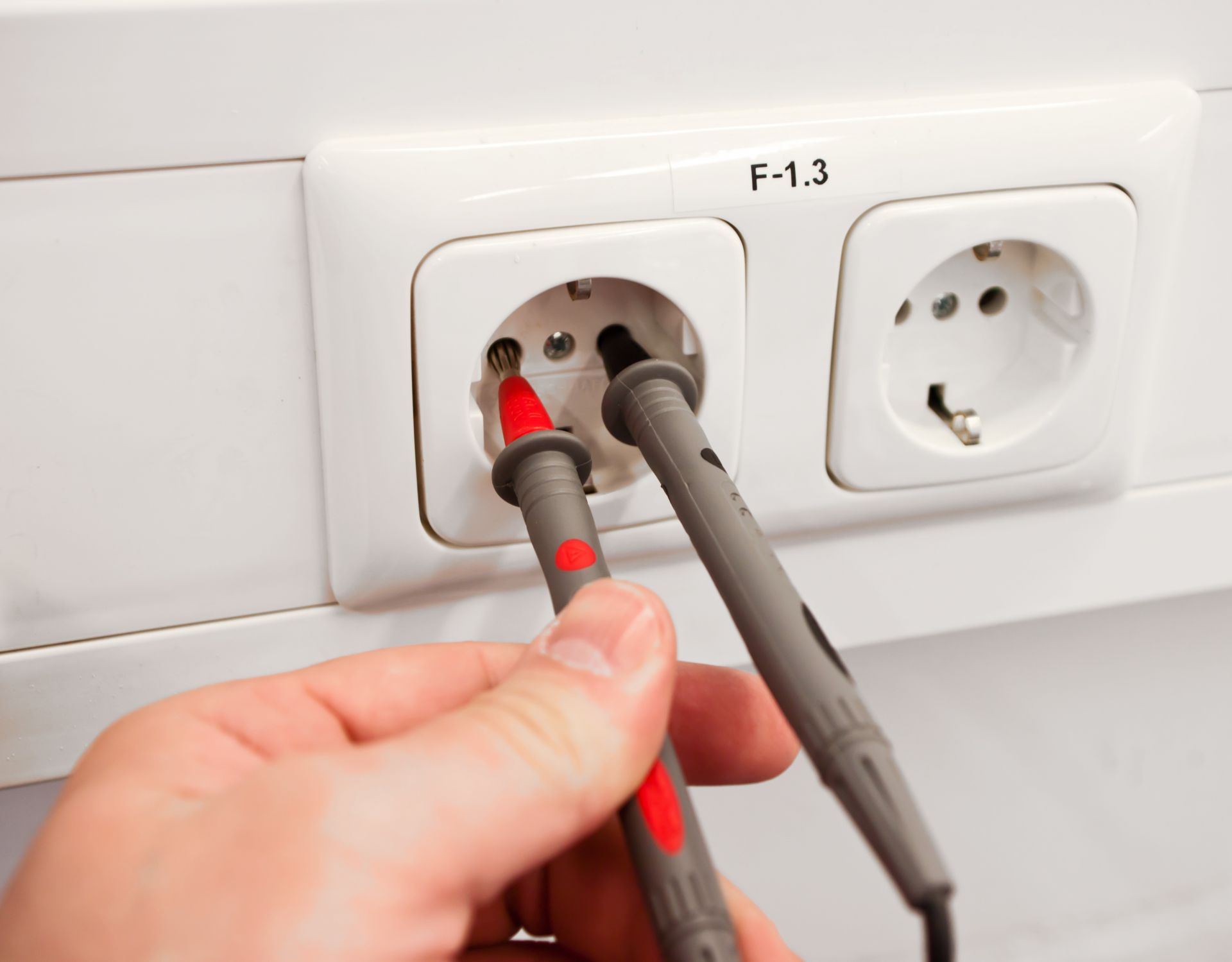 «PeakTech® TKS-4» Test Leads with 4 mm spring-contact probe tip | TKS-4