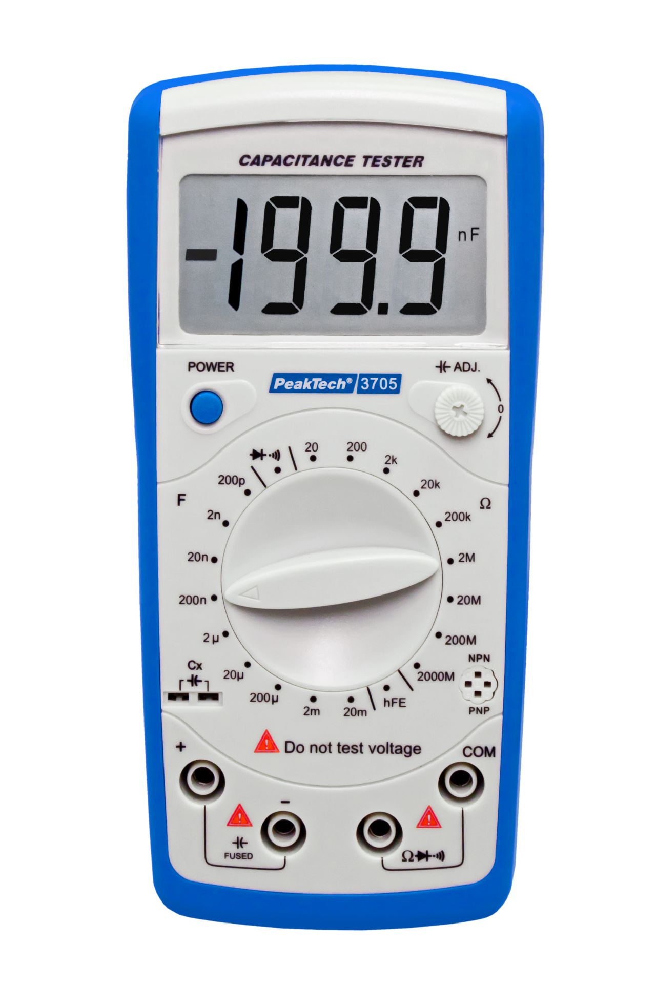 «PeakTech® P 3705» Digitales-Kapazitätsmessgerät | P 3705