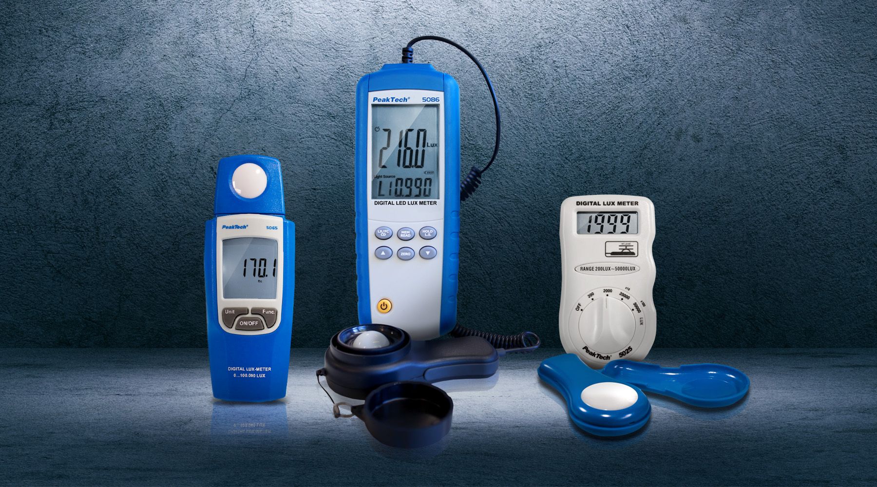 Lux / illumination meters