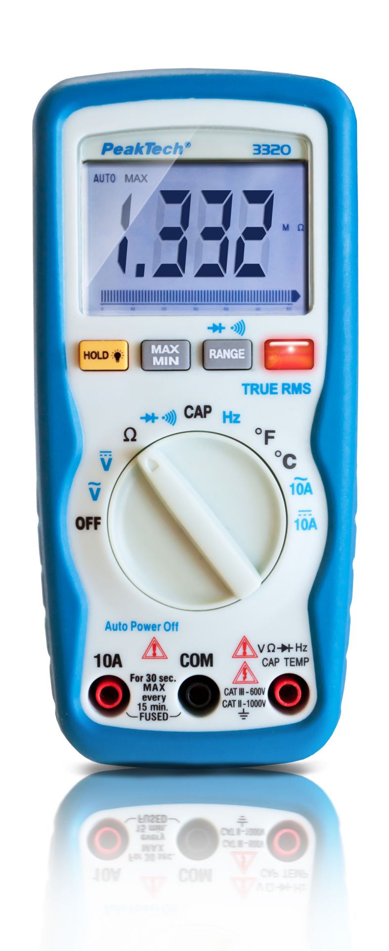 «PeakTech® P 3320» Digital multimeter, 6,000 counts, TrueRMS | P 3320