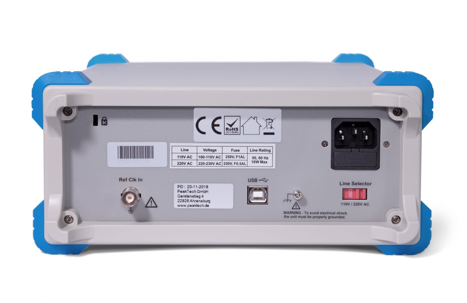 «PeakTech® P 4120» 1CH Arbitrary Funktionsgenerator, 1 µHz – 5 MHz | P 4120