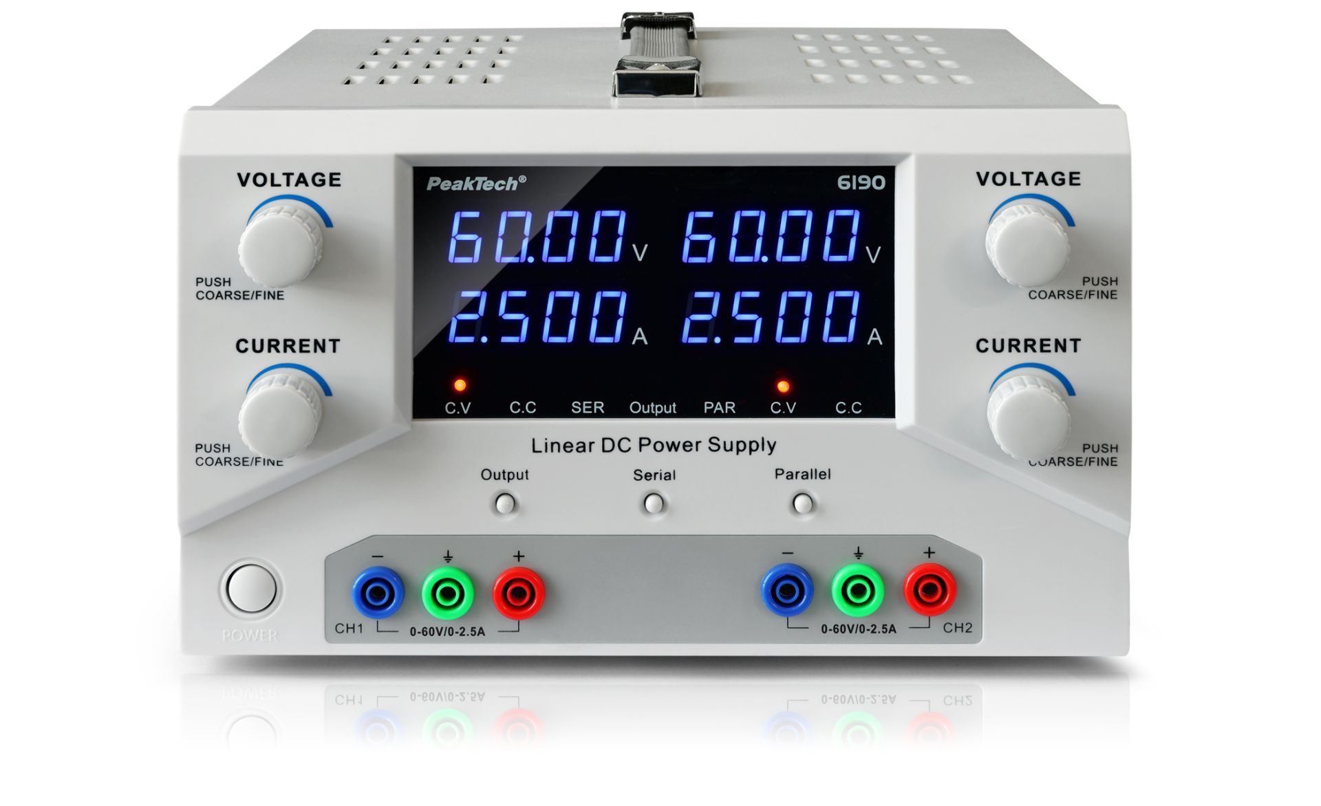 DC laboratory power supplies